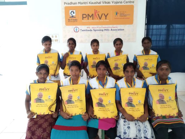 PMKVY Special Project-Trainee Handbook & Induction Kits Distribution ...