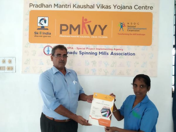 PMKVY Special Project-Trainee Handbook & Induction Kits Distribution ...