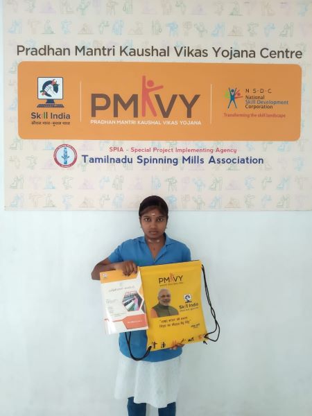PMKVY Special Project-Trainee Handbook & Induction Kits Distribution ...